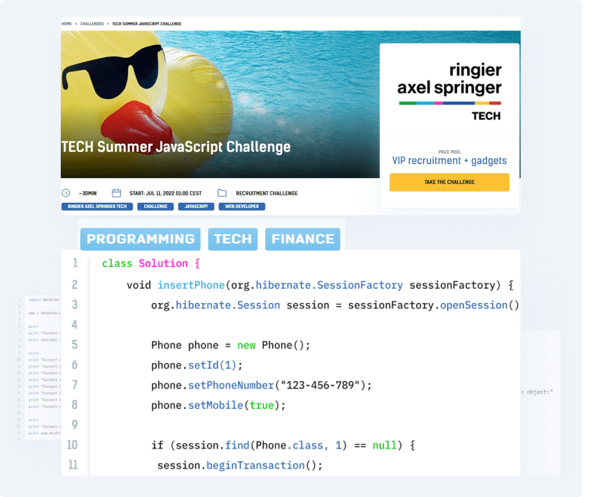 Attract and hire top students talent. | ChallengeRocket.com